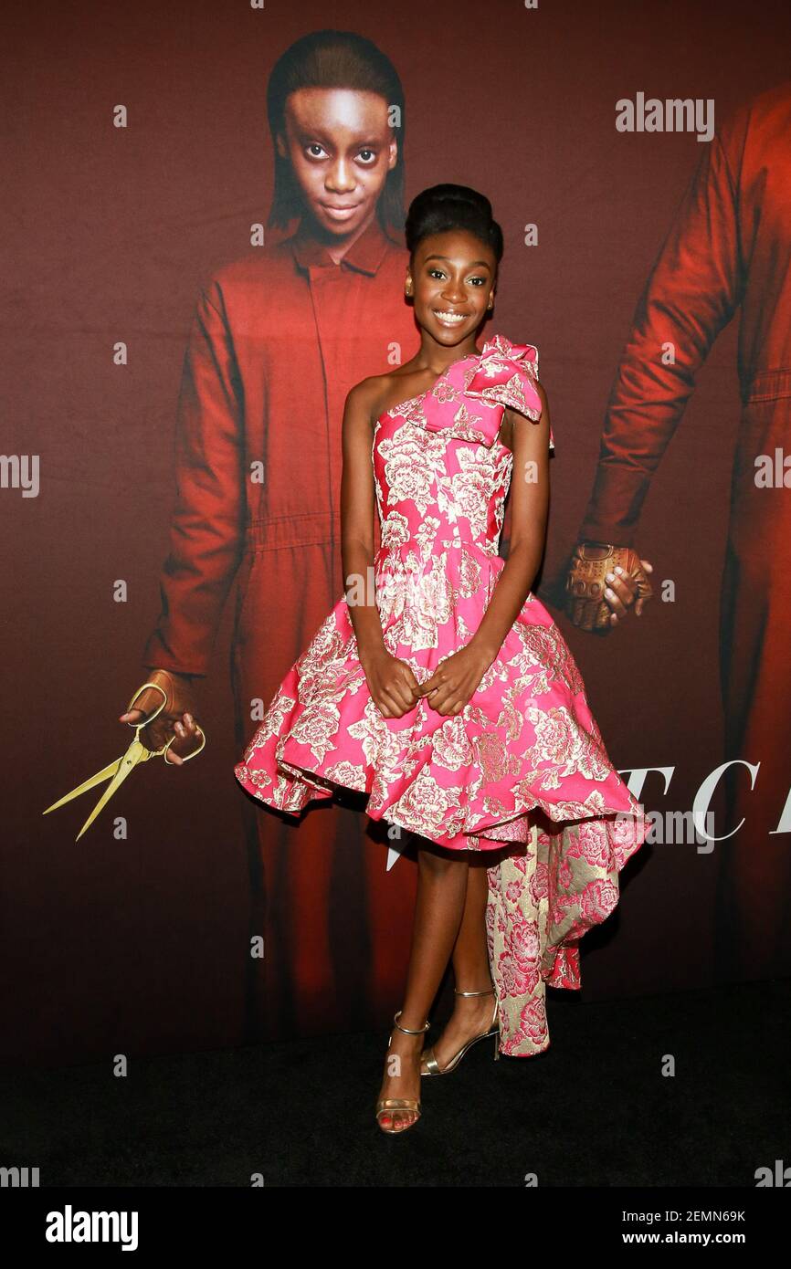 Shahadi Wright Joseph attends the Premiere of Jordan Peele's US at The ...