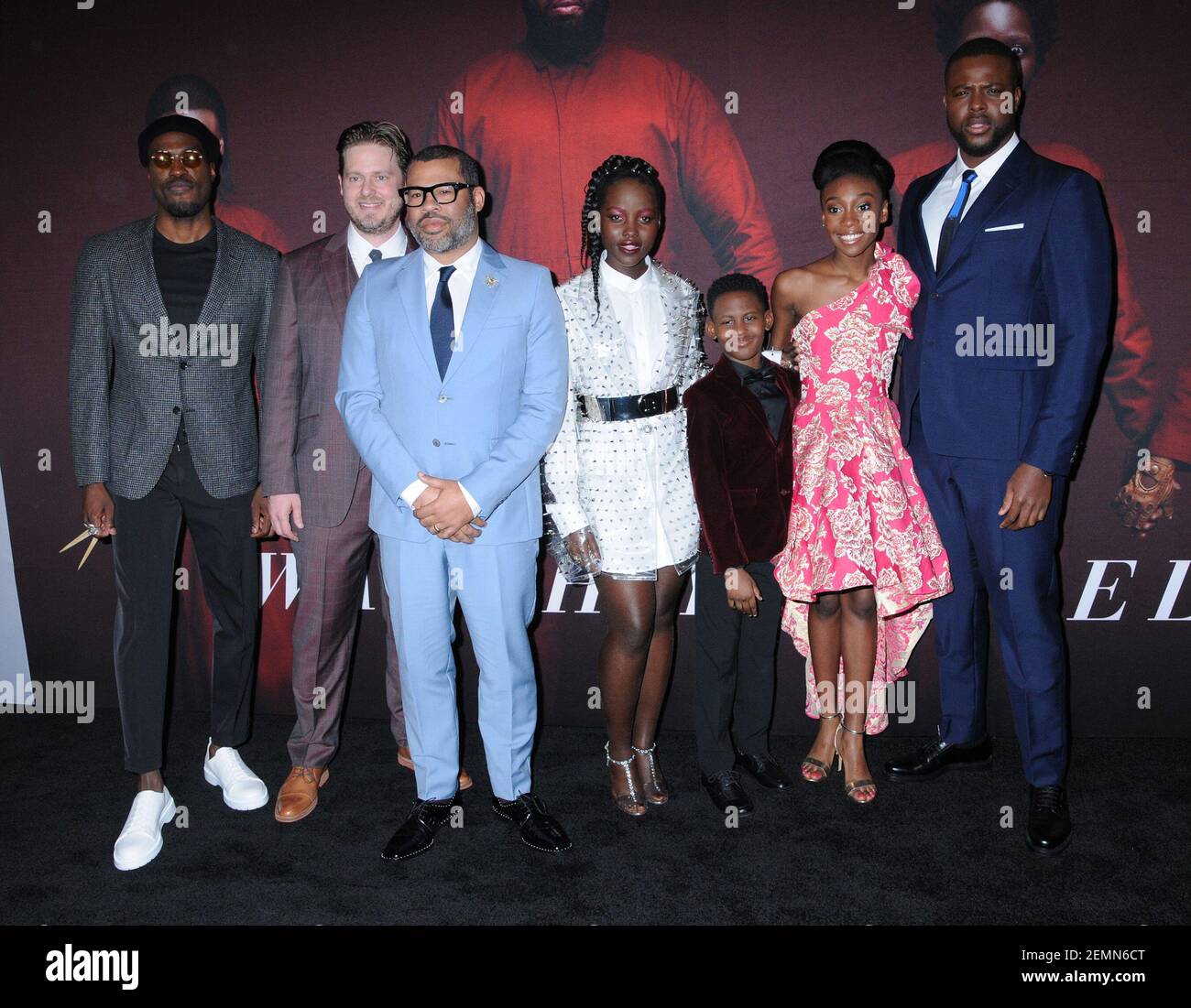 Yahya Abdul Mateen II, Tim Heidecker, Jordan Peele, Lupita Nyong'o ...