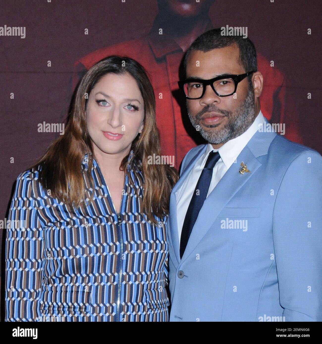 Chelsea Peretti Peele and Jordan Peele at Universal Pictures "US ...