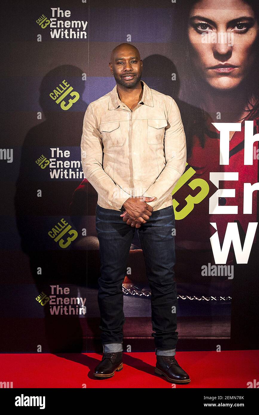 Morris Chestnut attends the photocall for 'The Enemy Within' at Santo ...