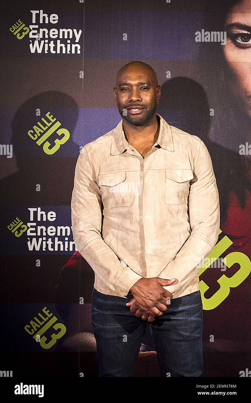Morris Chestnut attends the photocall for 'The Enemy Within' at Santo ...