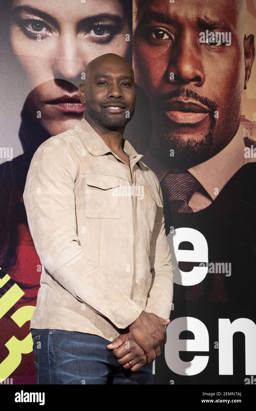 Actor Morris Chestnut attends the 'The Enemy Within' photocall at Santo ...