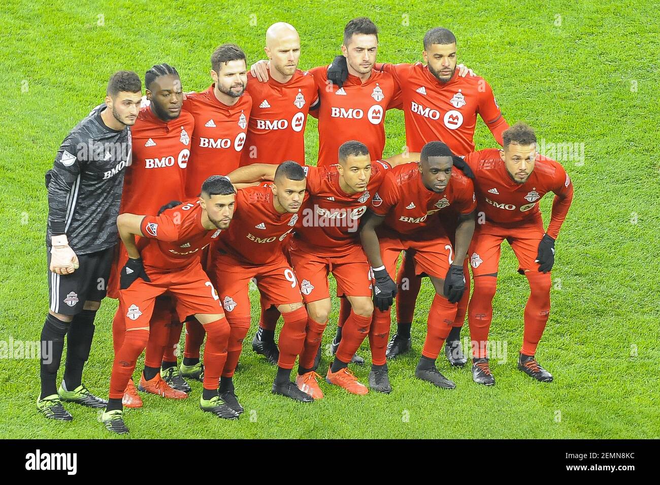 Toronto FC team photo before the 2019 MLS Regular Season match between ...