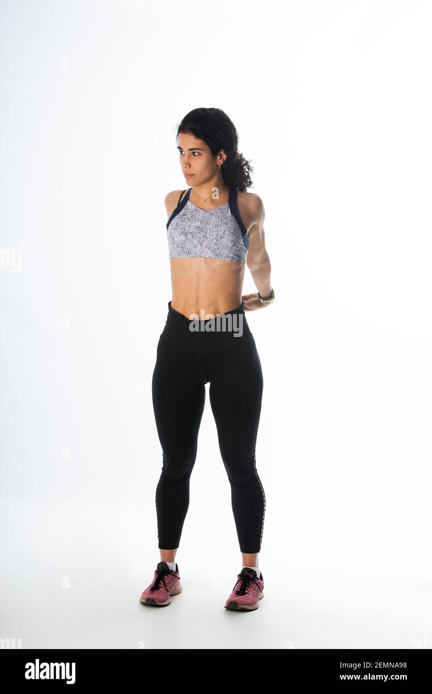 Athlete warming up before training to avoid injury Stock Photo - Alamy