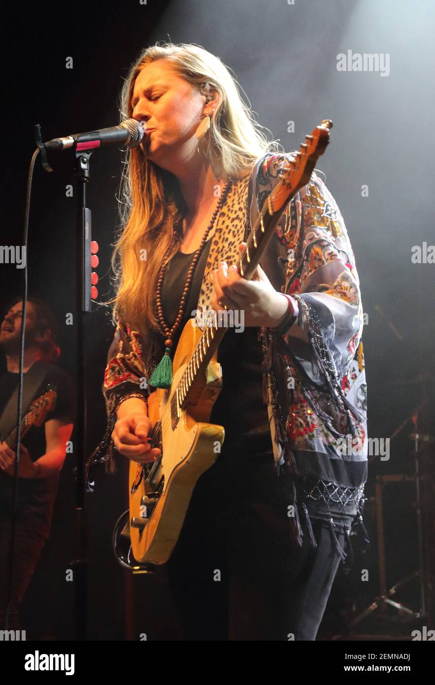 Top British Blues guitarist Joanne Shaw Taylor seen performing during ...
