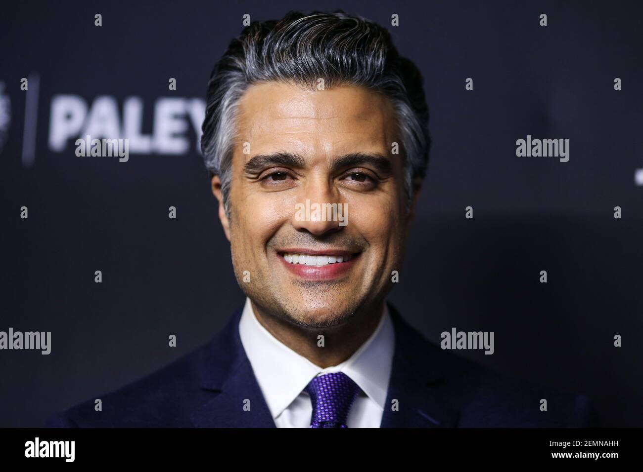 Actor Jaime Camil arrives at the 2019 PaleyFest LA - The CW's 'Jane The ...
