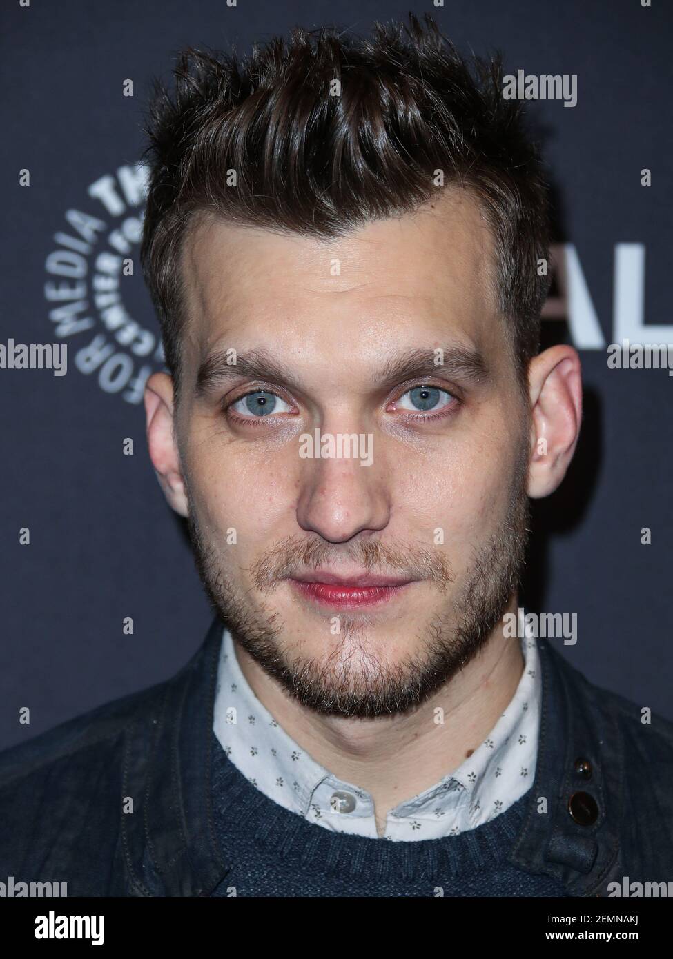Actor Scott Michael Foster arrives at the 2019 PaleyFest LA - The CW's ...