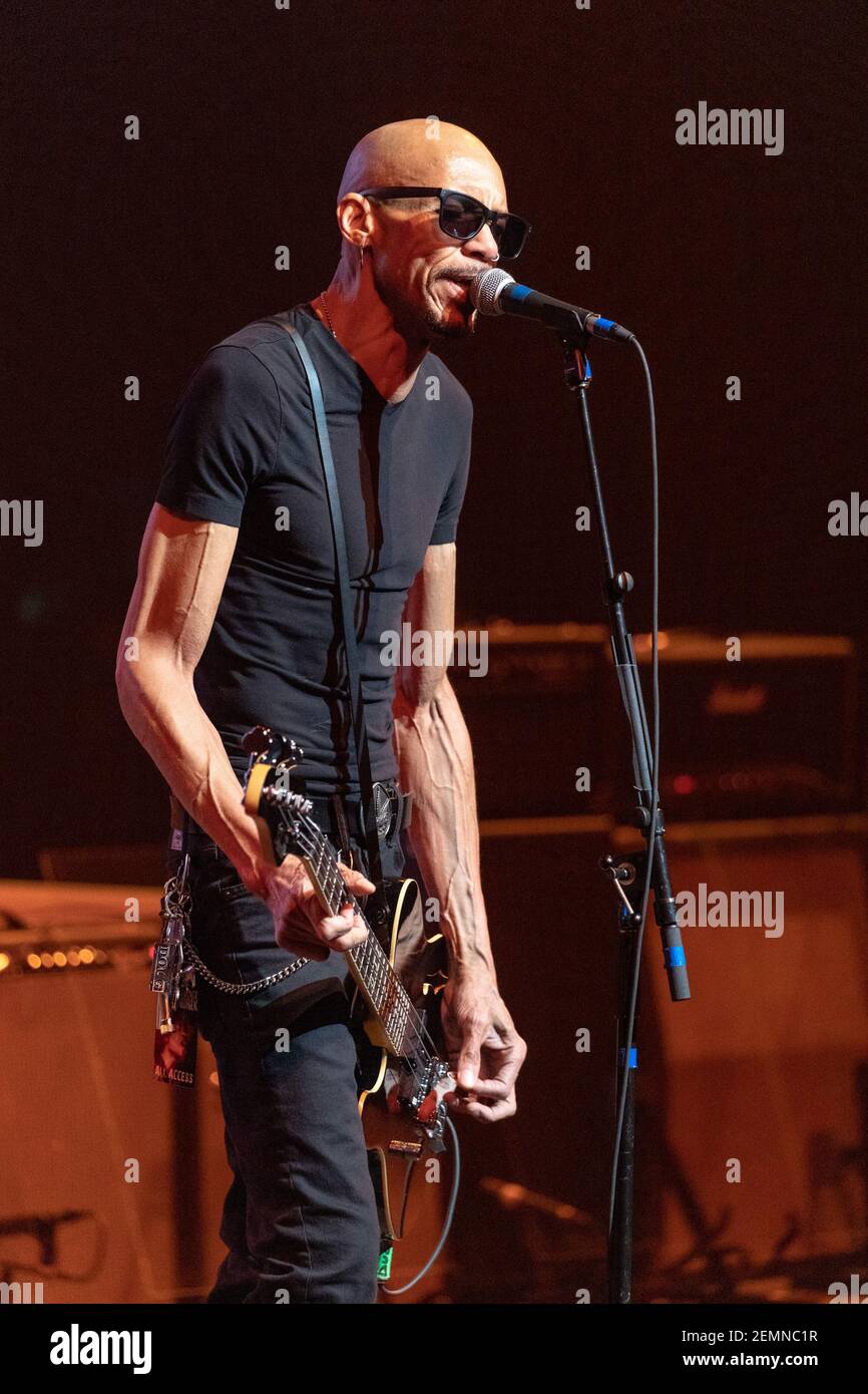 Doug Pinnick during the Experience Hendrix Tour at the Overture Center ...