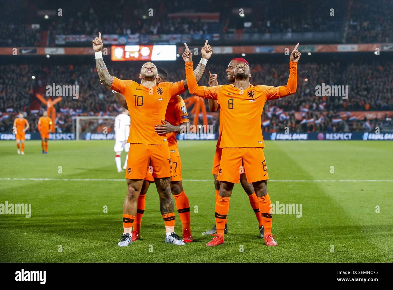 ROTTERDAM, Football, Netherlands - Belarus, 21-03-2019, Euro ...