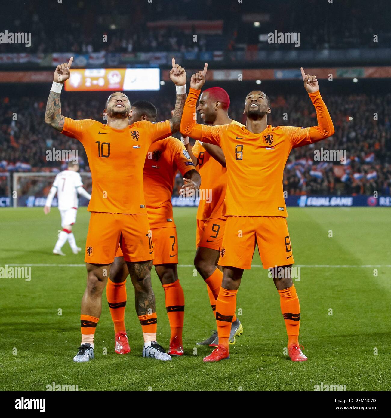 ROTTERDAM, Football, Netherlands - Belarus, 21-03-2019, Euro ...