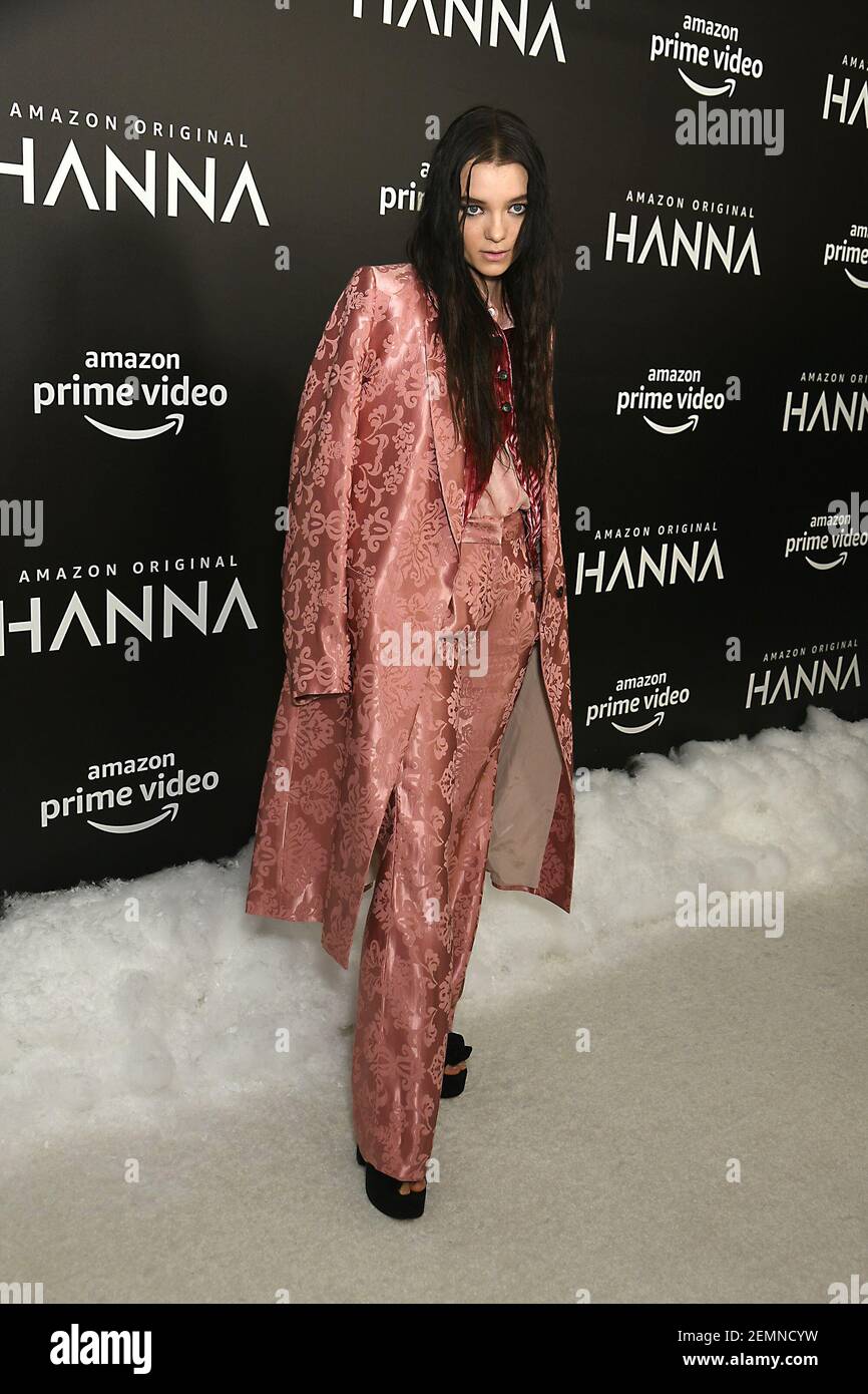 actress Esme Creed-Miles attends the New York Premiere of Amazon Prime ...