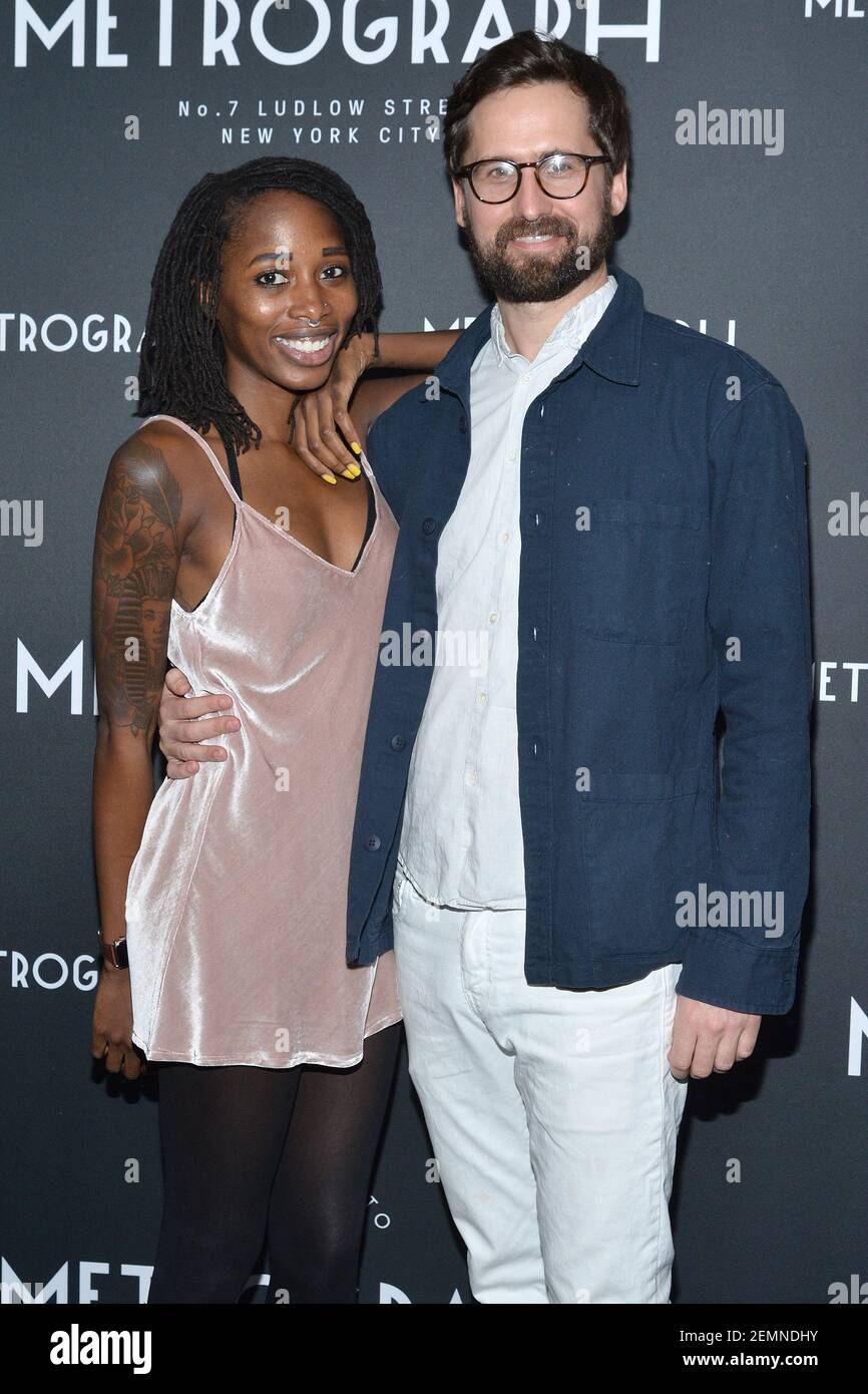 (L-R) Mariama Diallo and Benjamin Dickinson attend the Metrograph 3rd ...