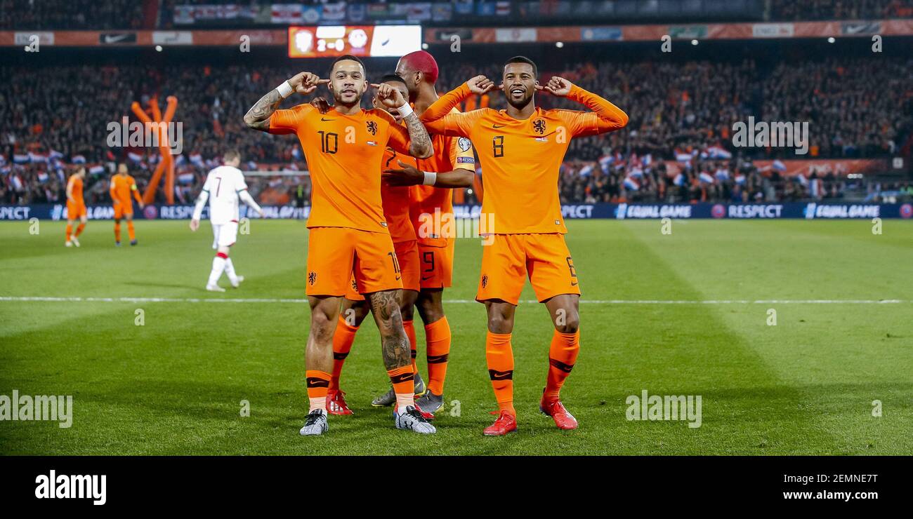ROTTERDAM, Football, Netherlands - Belarus, 21-03-2019, Euro ...
