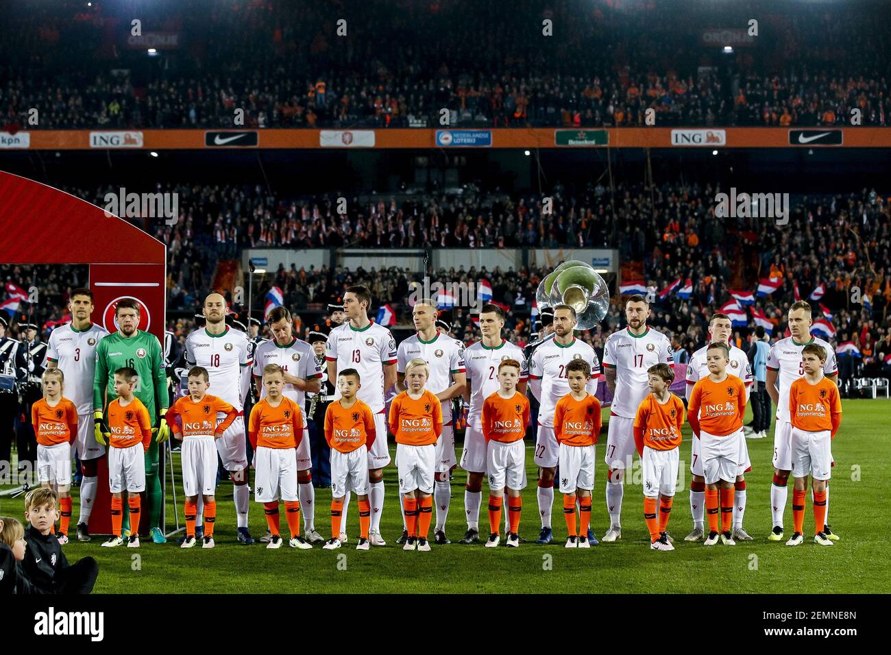 ROTTERDAM, Football, Netherlands - Belarus, 21-03-2019, Euro ...