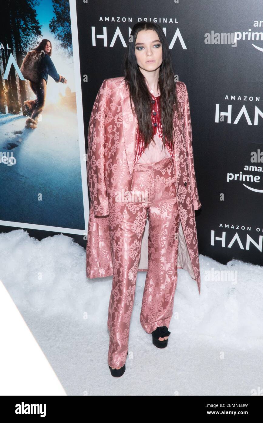 Esme Creed-Miles attends the New York Premiere of the Amazon Prime ...