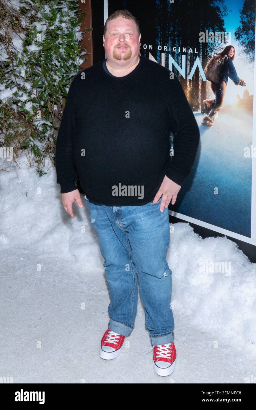 Joel Marsh Garland attends the New York Premiere of the Amazon Prime ...