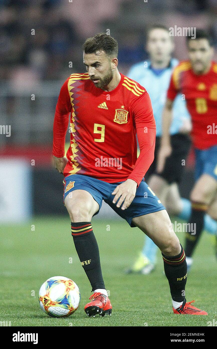 Spain's Borja Mayoral during the International Friendly match on 21th ...