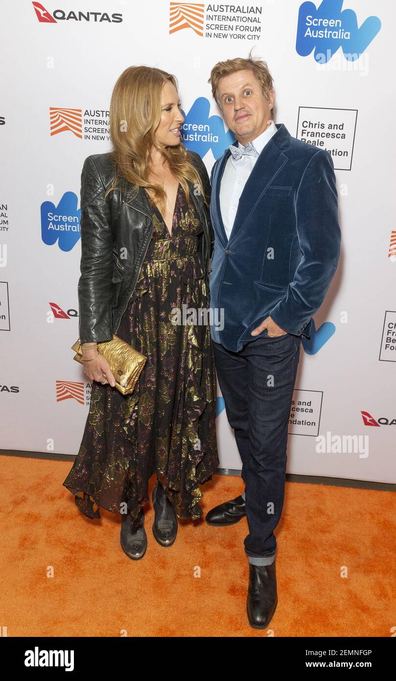 Toni Collette and Dan Wylie attend 25th anniversary screening of Muriel ...