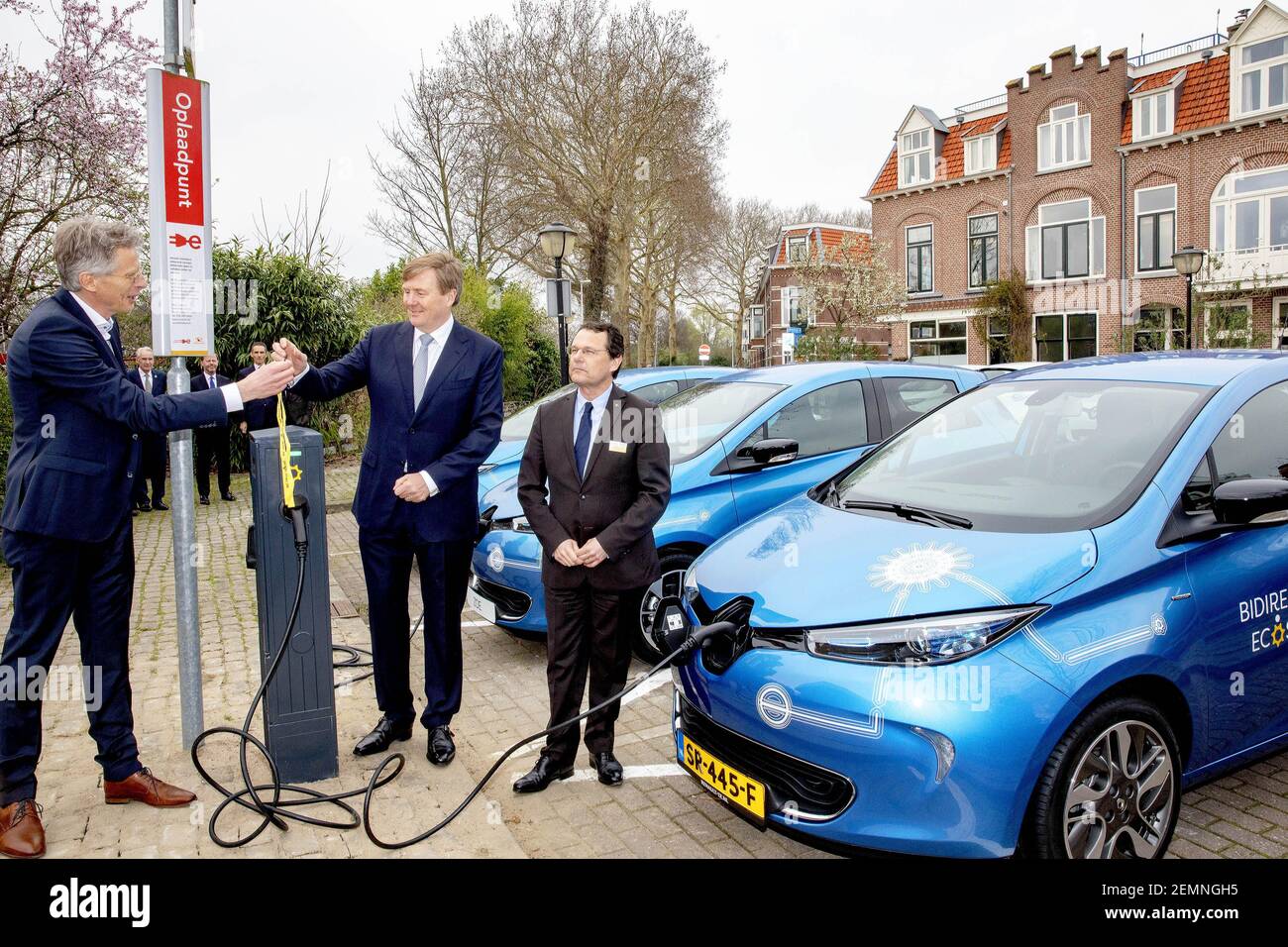 21-03-2019 Utrecht King Willem-Alexander during the start of the new ...