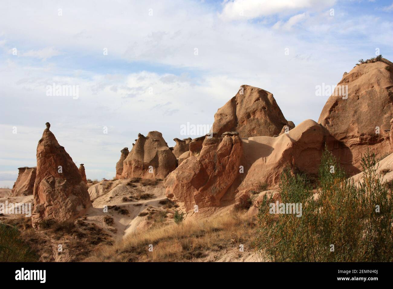 Sandstone formation in the Devrent Valley, Turkey, Anatolia, Cappadocia ...