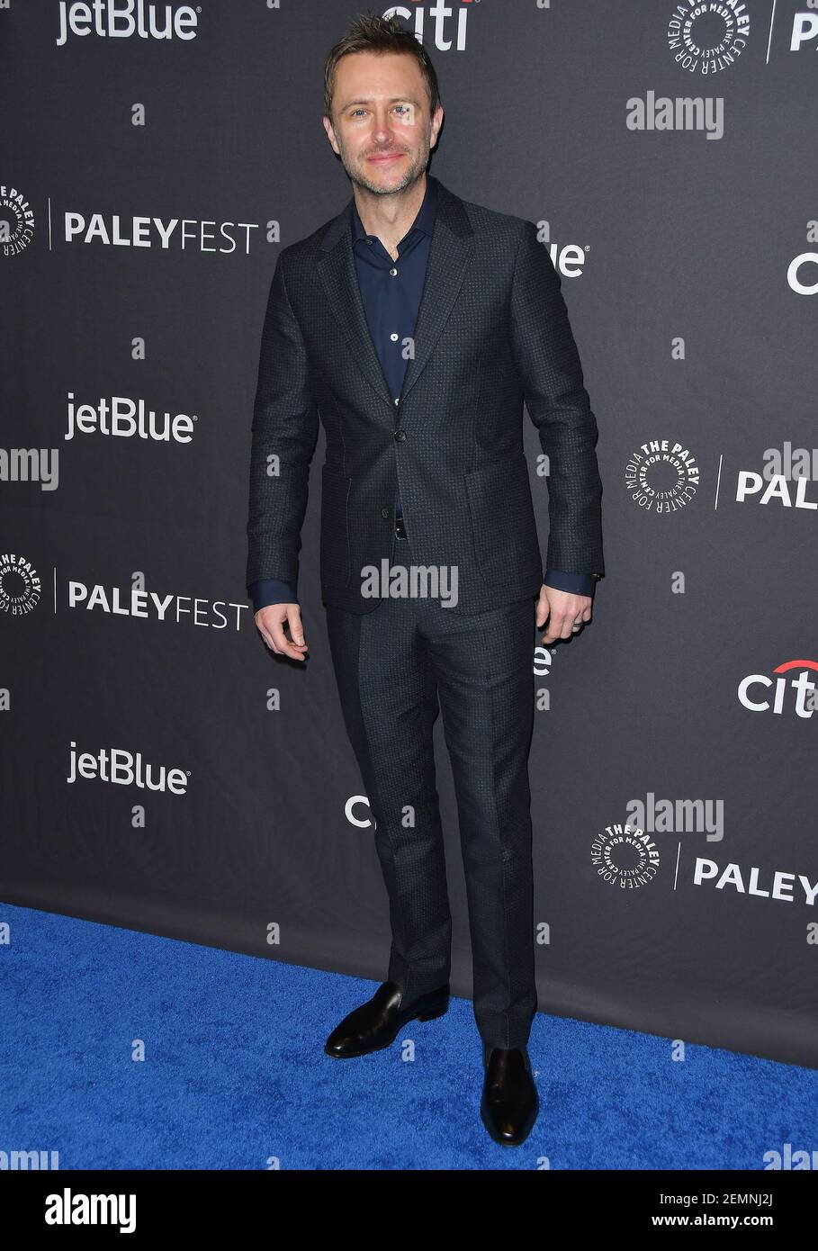 Chris Hardwick arrives at the PaleyFest LA - AMC's "The Walking Dead ...