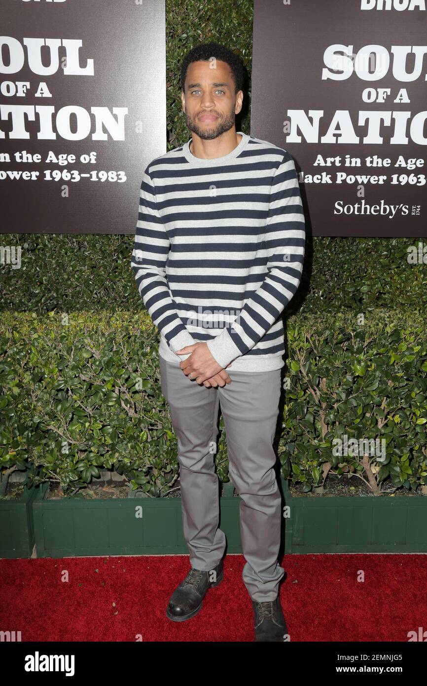 22 March 2019 - Los Angeles, California - Michael Ealy. Opening of Soul ...