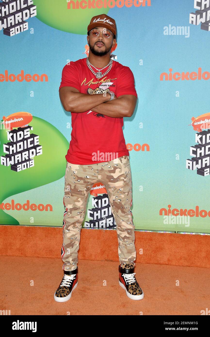 Romeo at Nickelodeon's 2019 Kids' Choice Awards held at Galen Center on ...