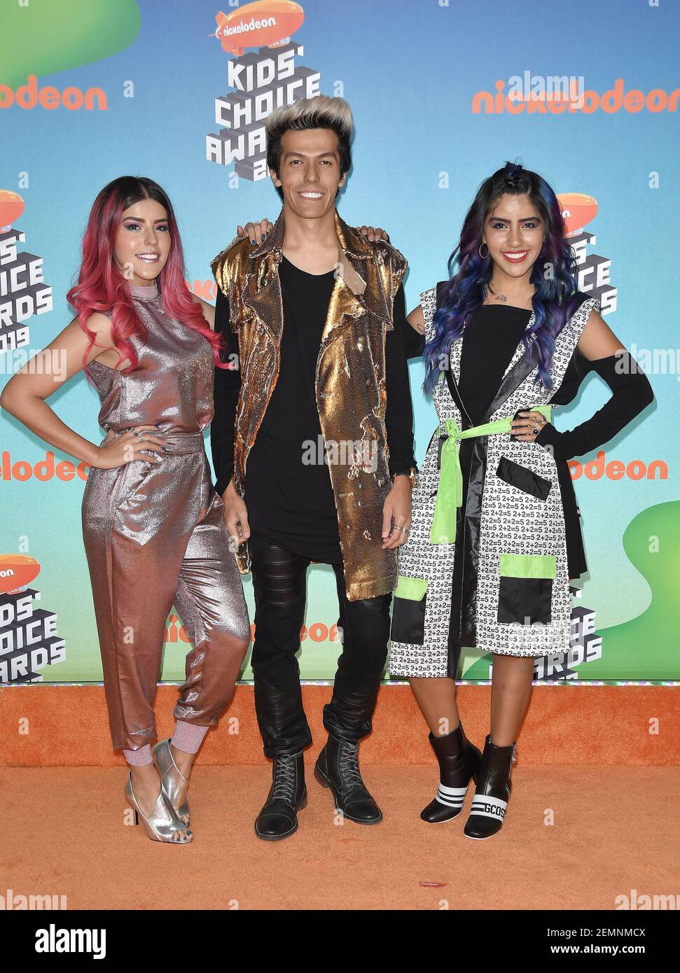 Los Polinesios at Nickelodeon's 2019 Kids' Choice Awards held at Galen ...