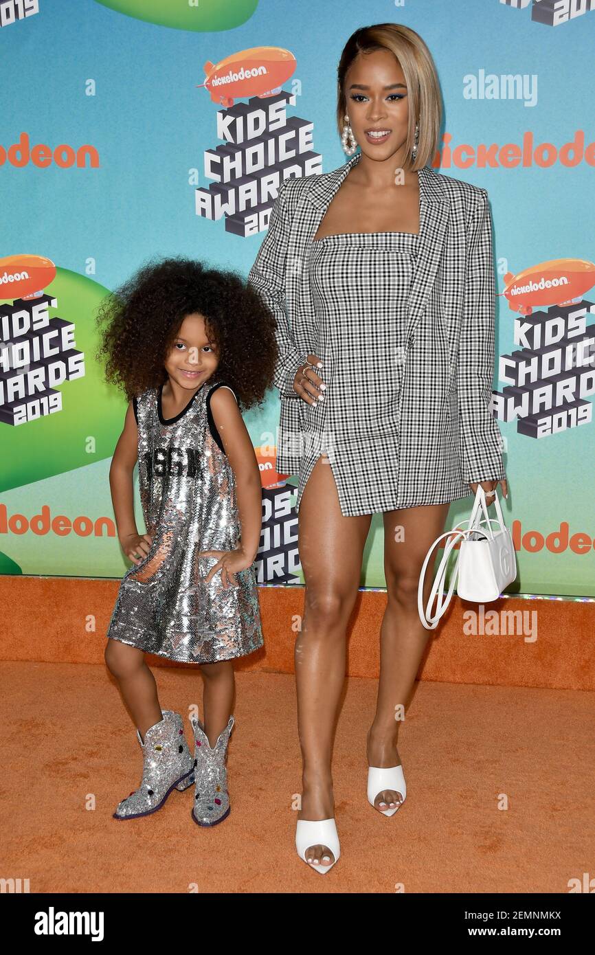 Serayah at Nickelodeon's 2019 Kids' Choice Awards held at Galen Center ...