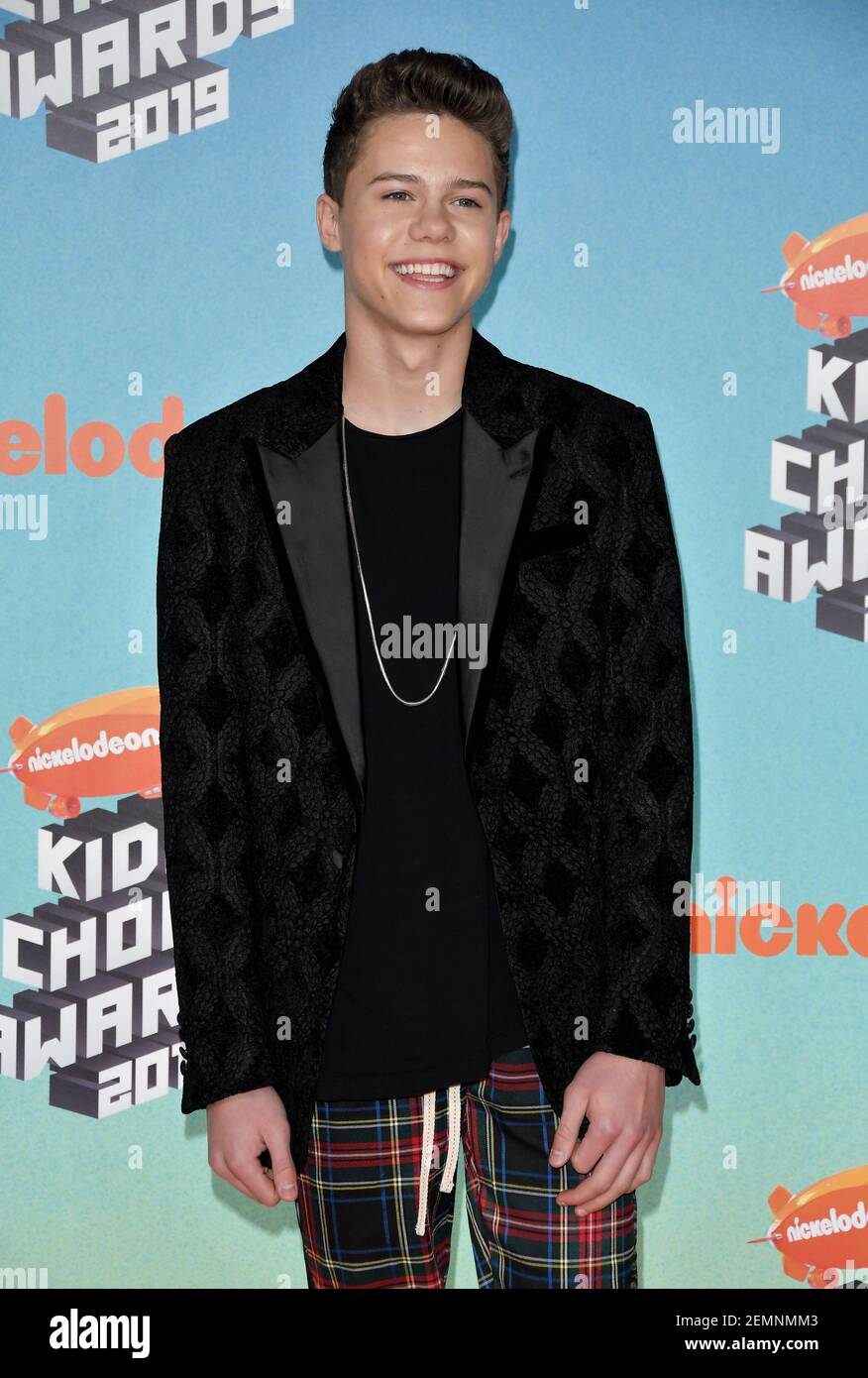 Case Walker at Nickelodeon's 2019 Kids' Choice Awards held at Galen ...