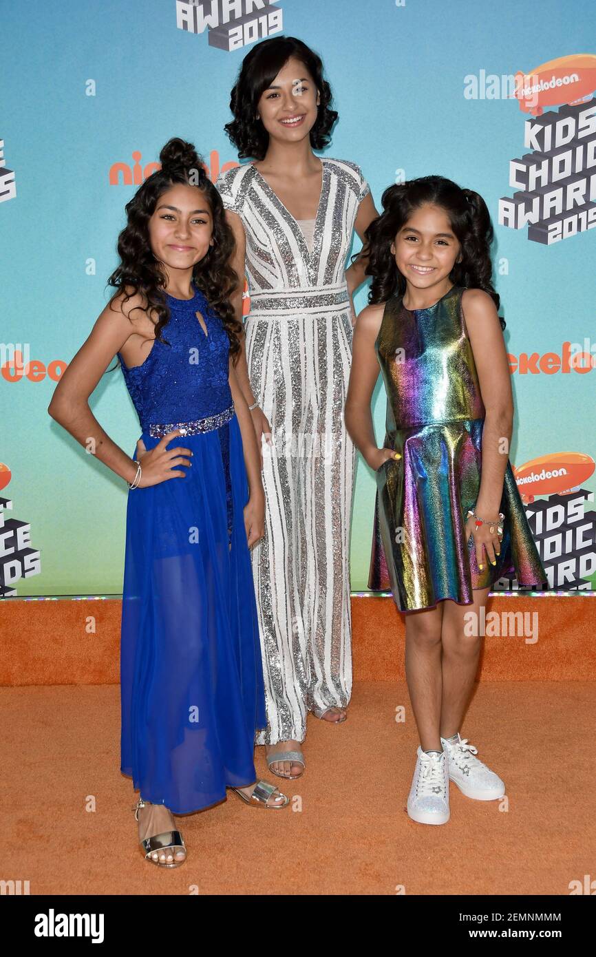 Gem Sisters at Nickelodeon's 2019 Kids' Choice Awards held at Galen ...
