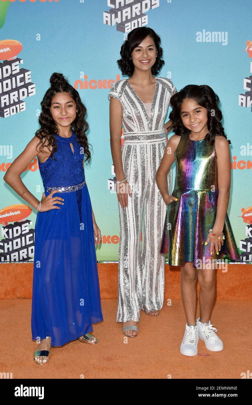 Gem Sisters at Nickelodeon's 2019 Kids' Choice Awards held at Galen ...