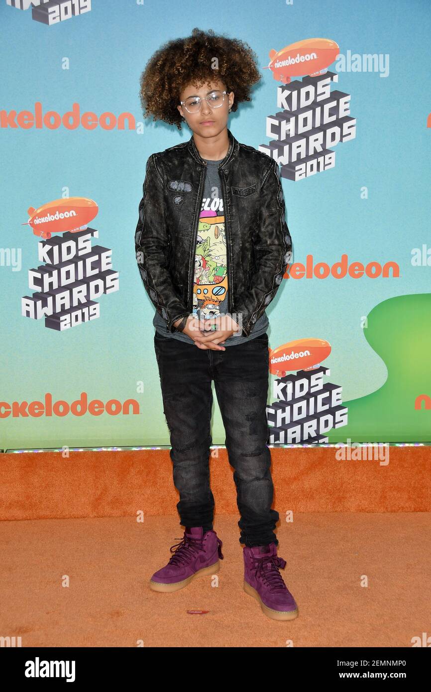 DJ Young 1 at Nickelodeon's 2019 Kids' Choice Awards held at Galen ...