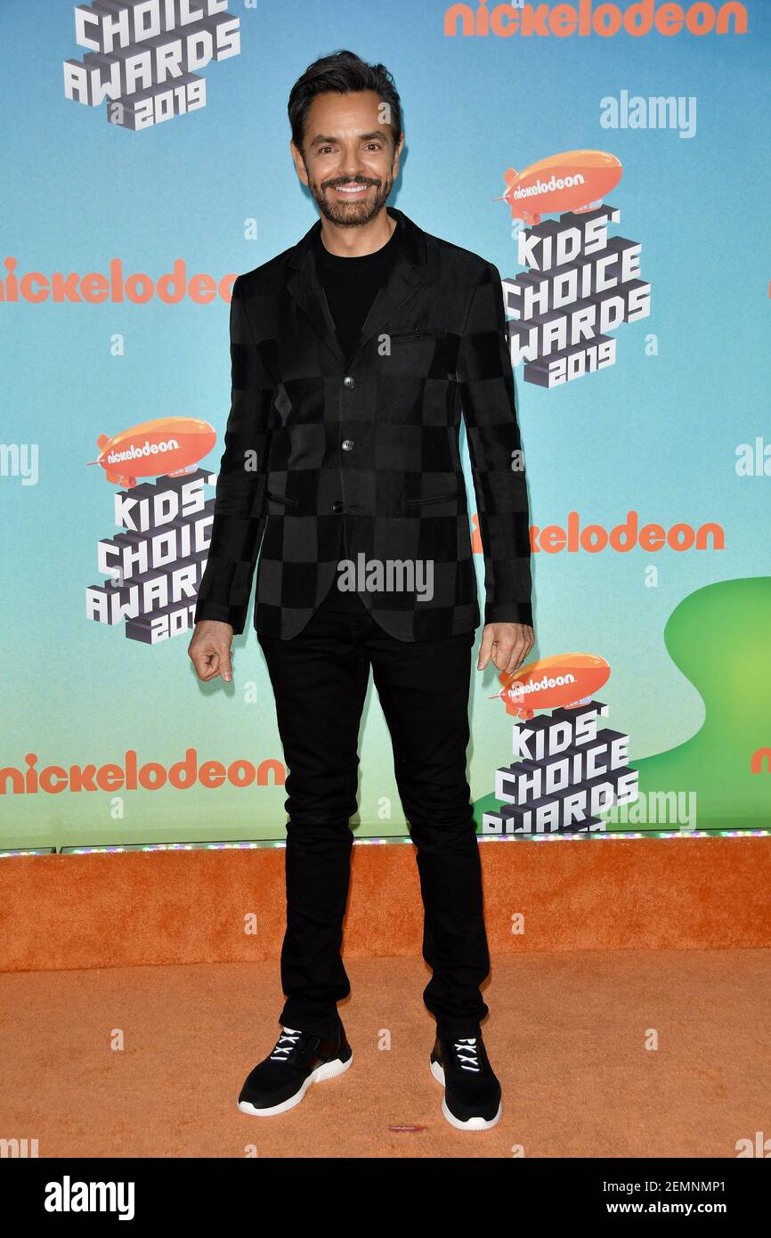 Eugenio Derbez at Nickelodeon's 2019 Kids' Choice Awards held at Galen ...