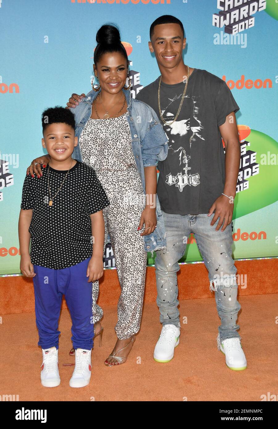 Nia Long at Nickelodeon's 2019 Kids' Choice Awards held at Galen Center ...