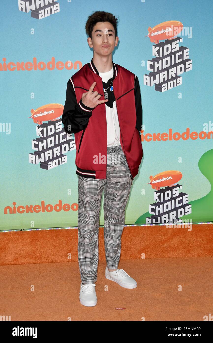 Adam Cohen at Nickelodeon's 2019 Kids' Choice Awards held at Galen ...