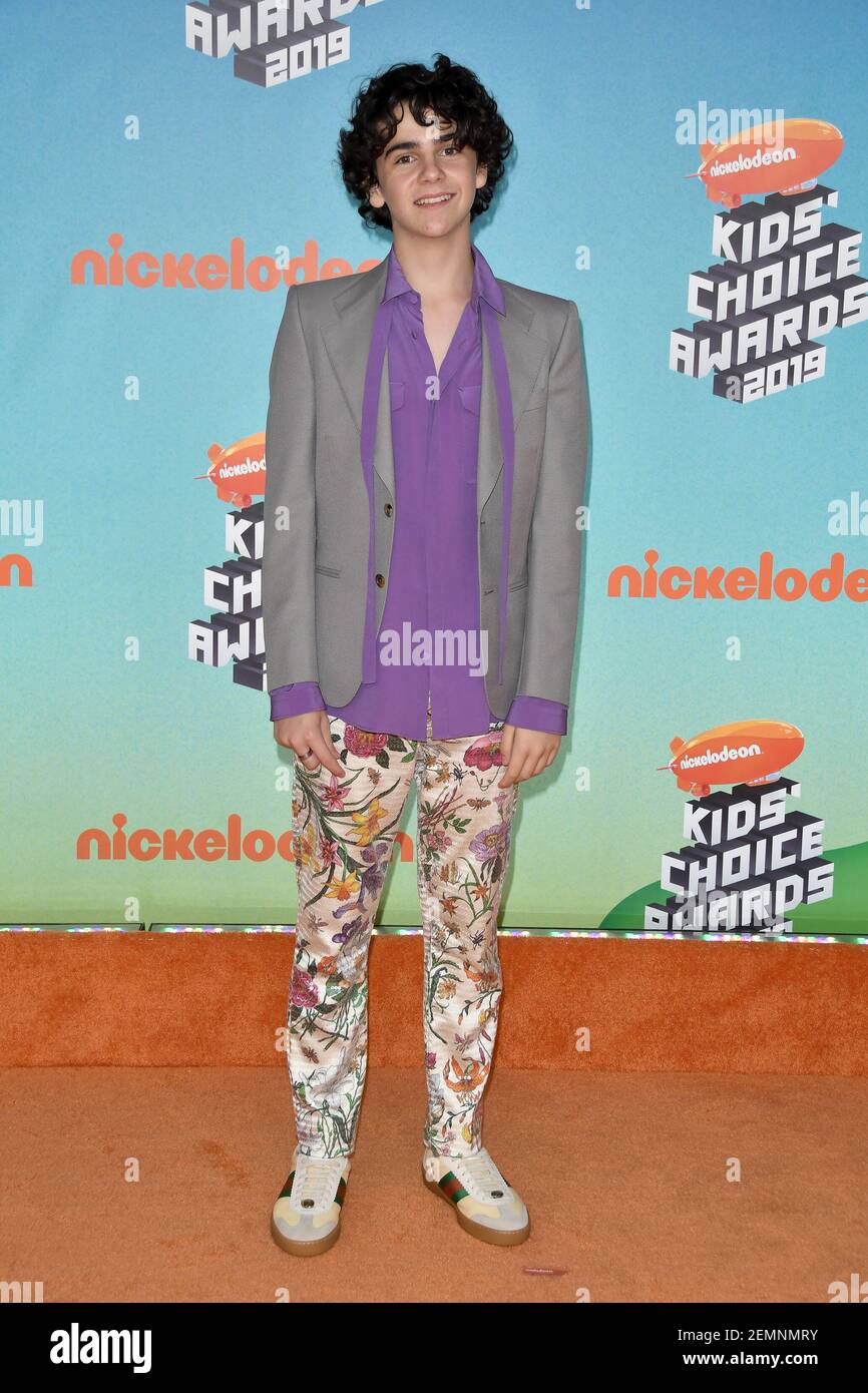 Jack Dylan Grazer at Nickelodeon's 2019 Kids' Choice Awards held at ...