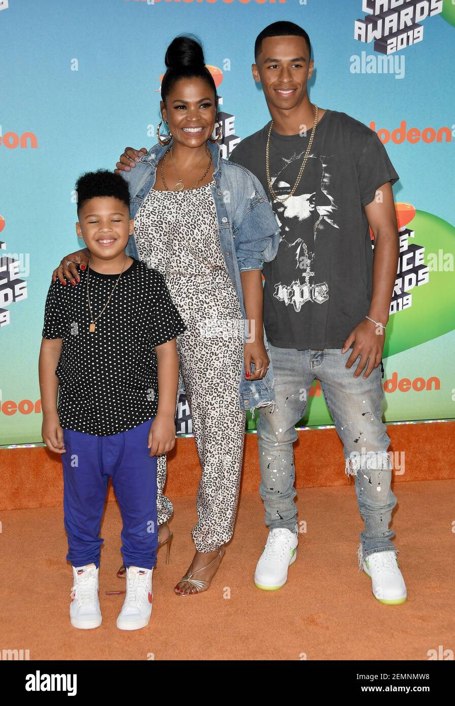 Nia Long at Nickelodeon's 2019 Kids' Choice Awards held at Galen Center ...