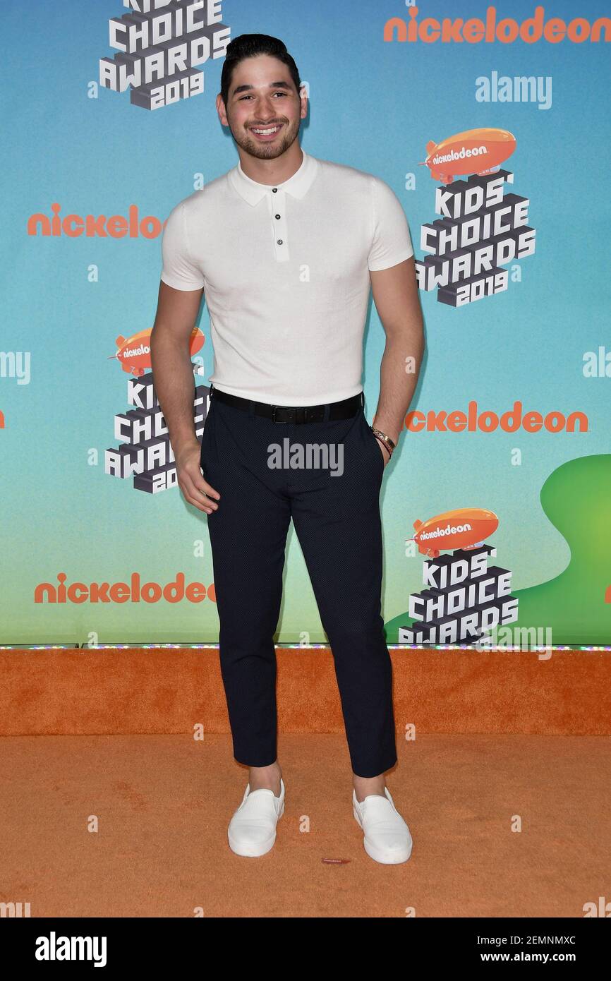 Alan Bersten at Nickelodeon's 2019 Kids' Choice Awards held at Galen ...