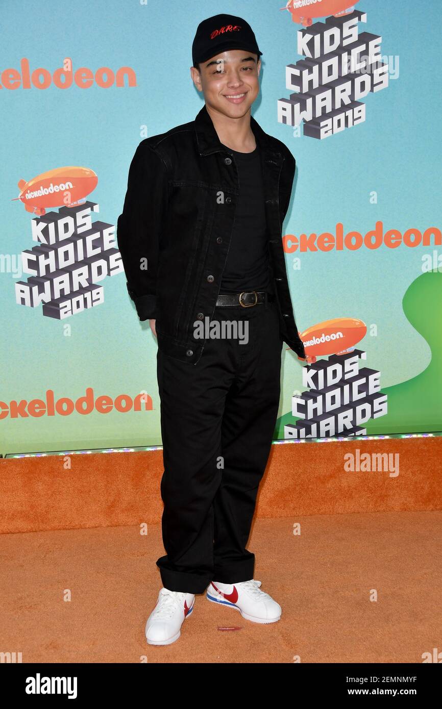Jason Genao at Nickelodeon's 2019 Kids' Choice Awards held at Galen ...
