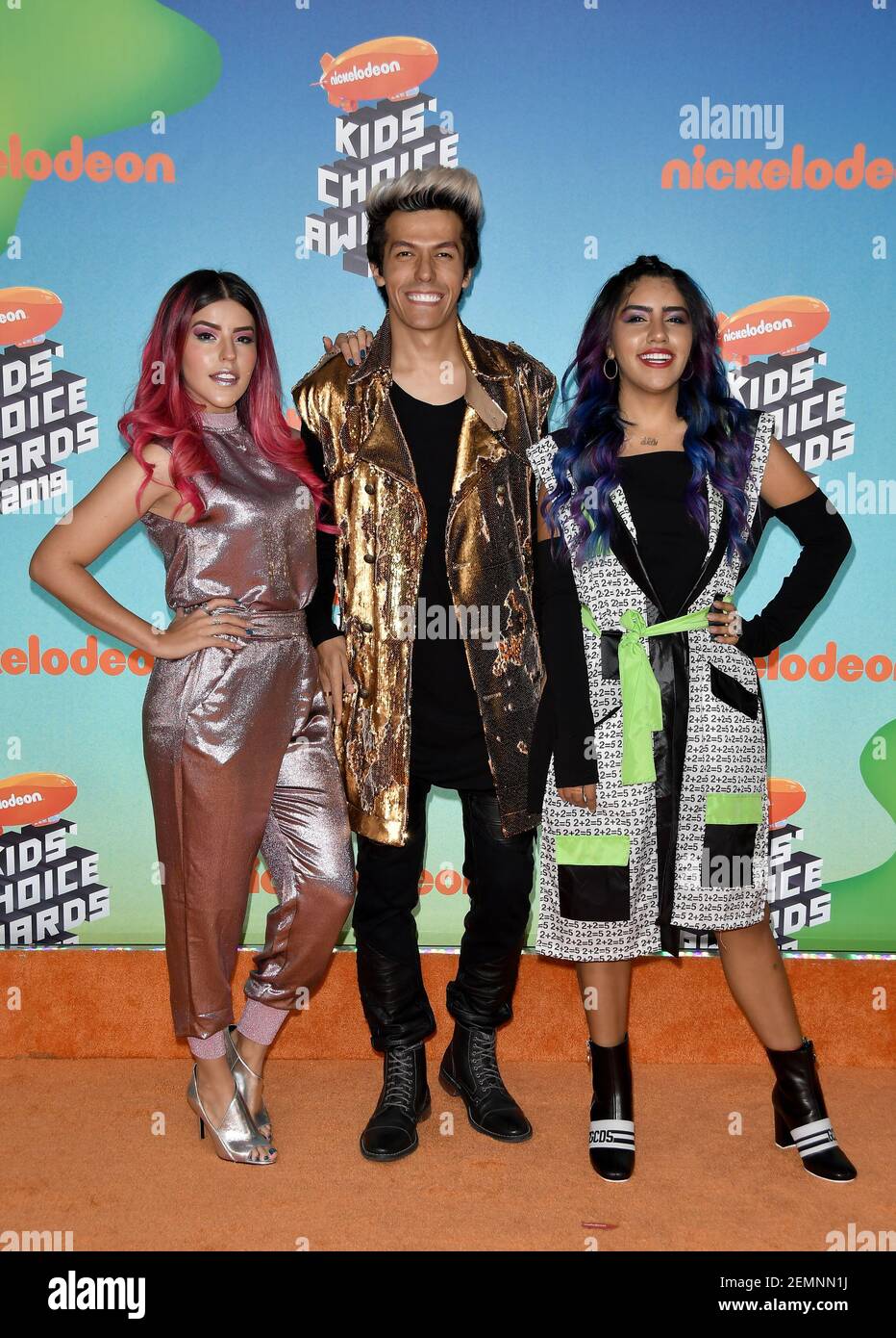 Los Polinesios at Nickelodeon's 2019 Kids' Choice Awards held at Galen ...