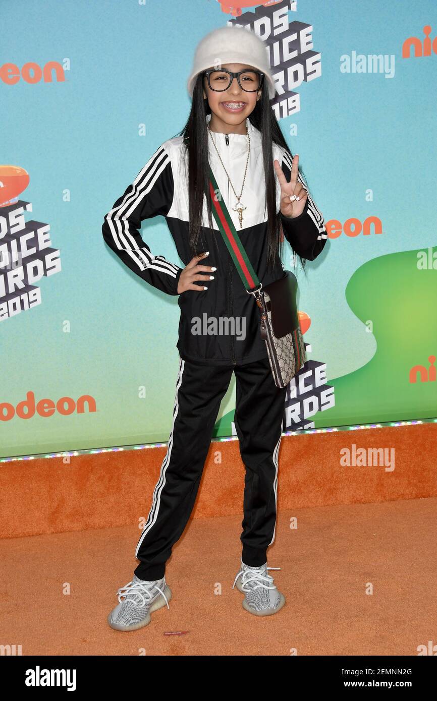 DJ Livia at Nickelodeon's 2019 Kids' Choice Awards held at Galen Center ...