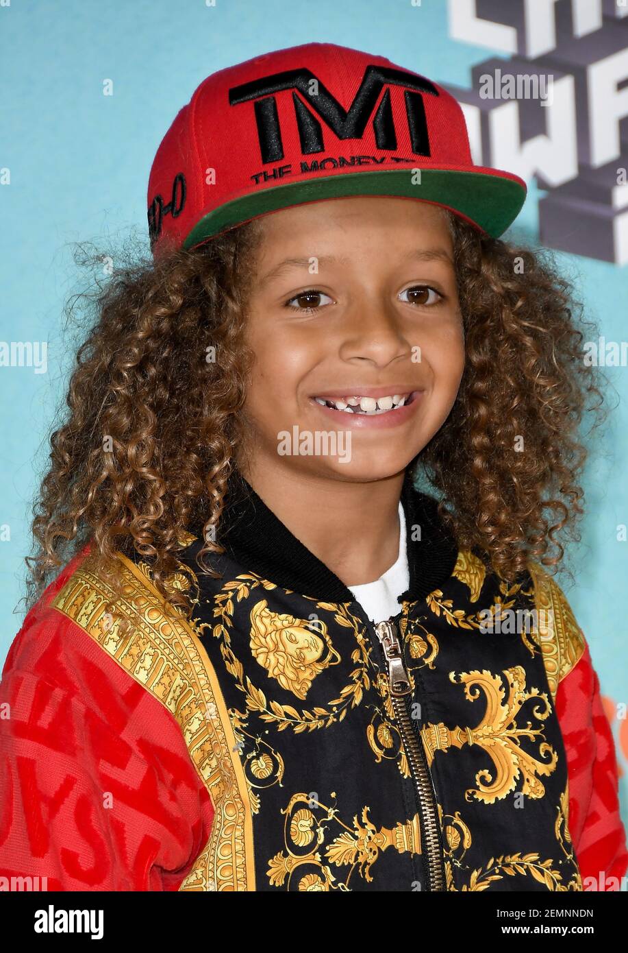 Lil Rome Diddy at Nickelodeon's 2019 Kids' Choice Awards held at Galen ...