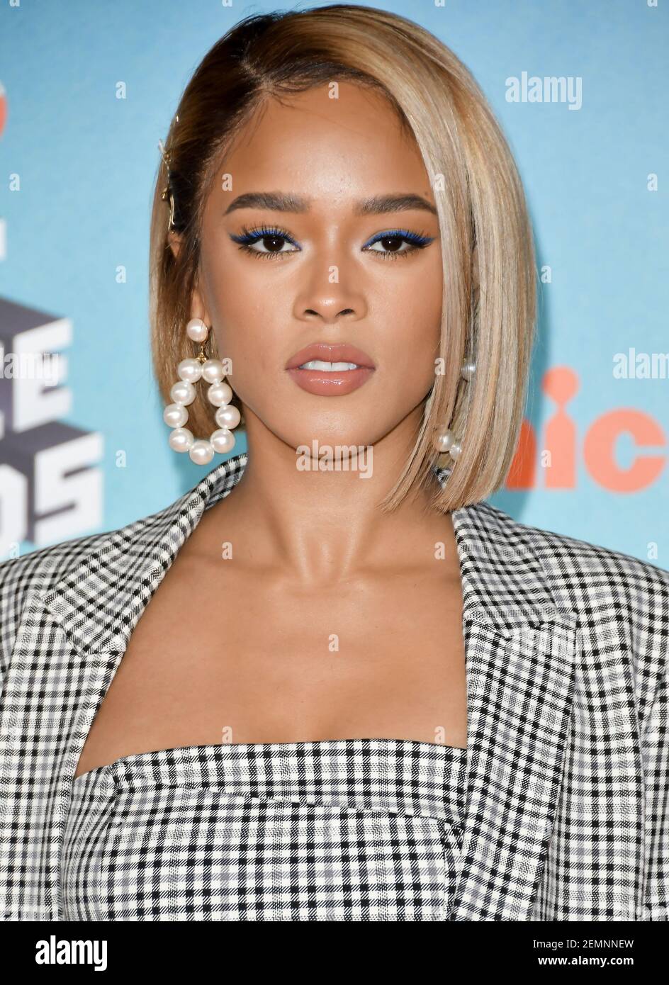 Serayah at Nickelodeon's 2019 Kids' Choice Awards held at Galen Center ...