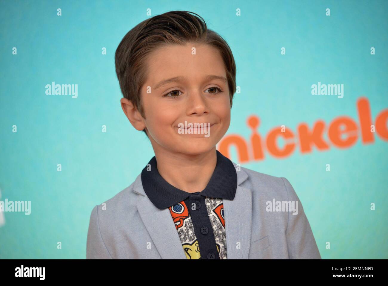 Julian Edwards at Nickelodeon's 2019 Kids' Choice Awards held at Galen ...
