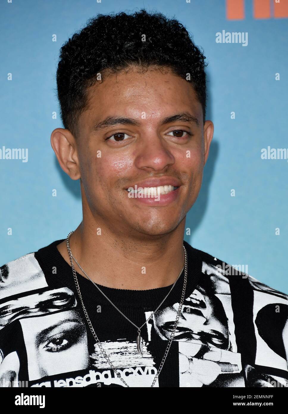 Brandon Broady at Nickelodeon's 2019 Kids' Choice Awards held at Galen ...