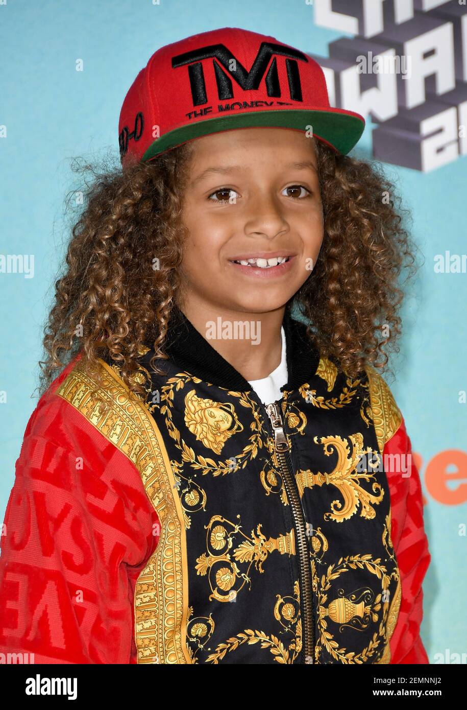 Lil Rome Diddy at Nickelodeon's 2019 Kids' Choice Awards held at Galen ...
