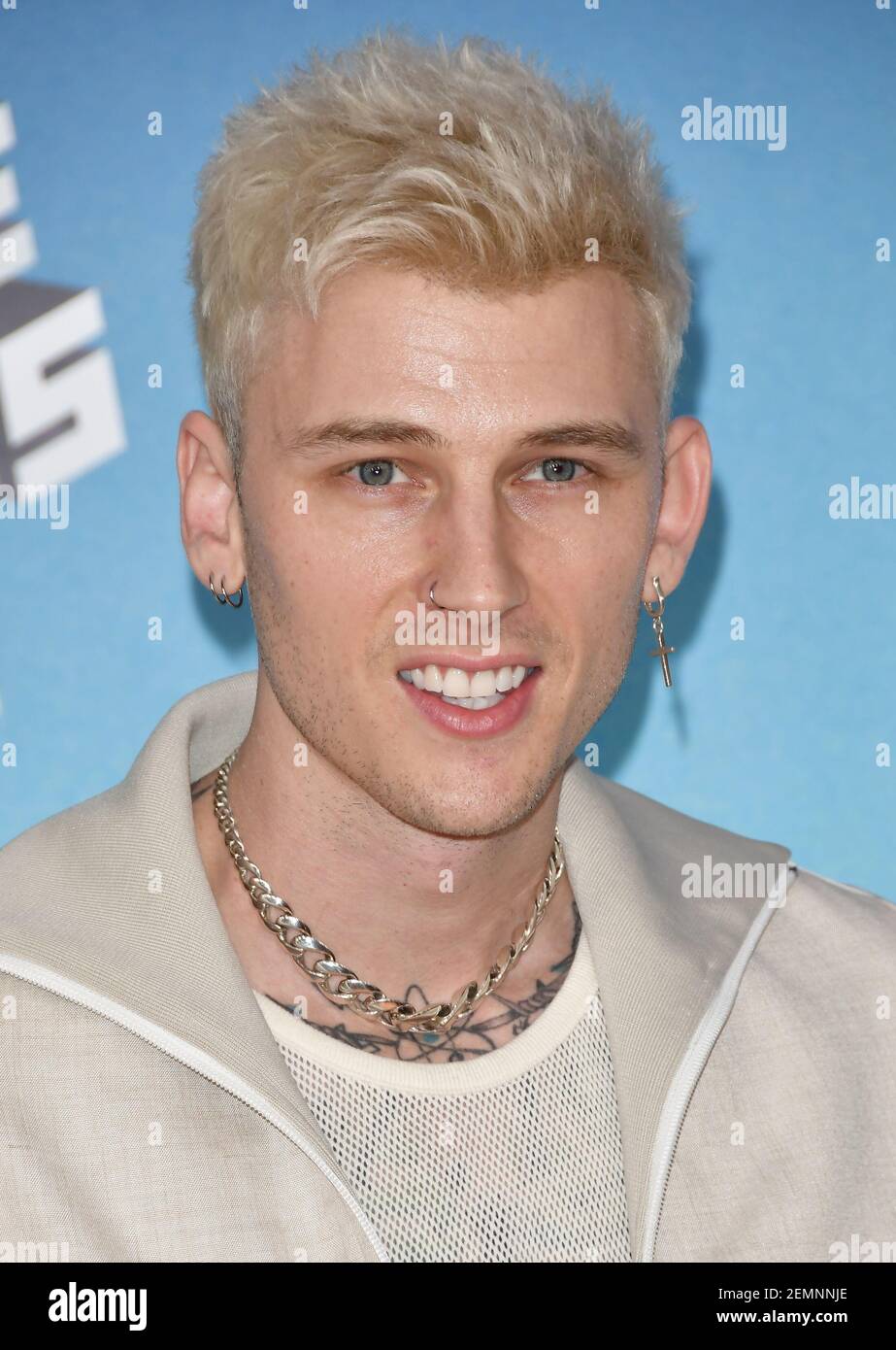 Machine Gun Kelly at Nickelodeon's 2019 Kids' Choice Awards held at ...