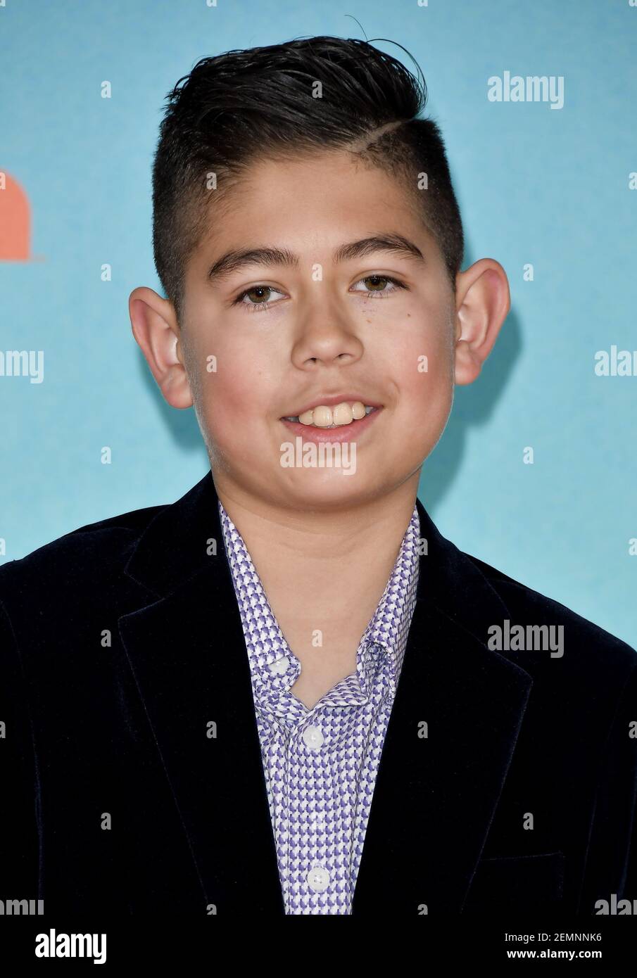 Bryce Andry at Nickelodeon's 2019 Kids' Choice Awards held at Galen ...