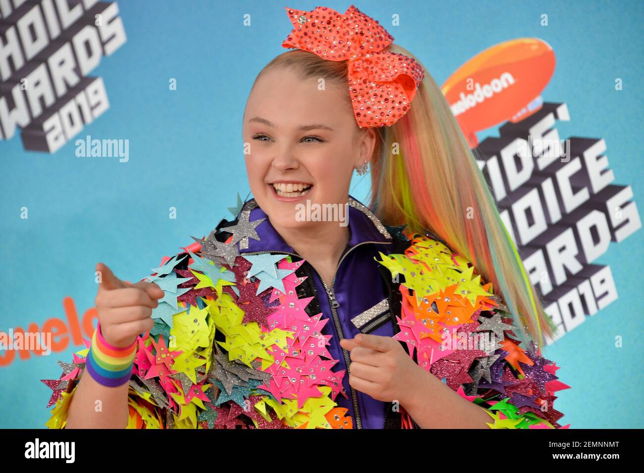 JoJo Siwa at Nickelodeon's 2019 Kids' Choice Awards held at Galen ...